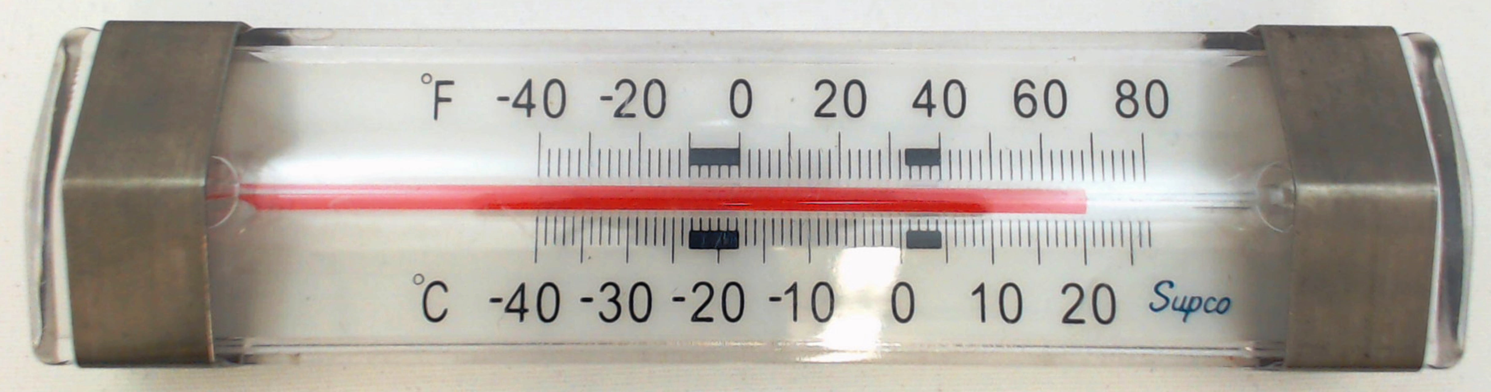 FG80, Refrigerator/Freezer Thermometer, -40 to 80°F replaces FG80AK ...