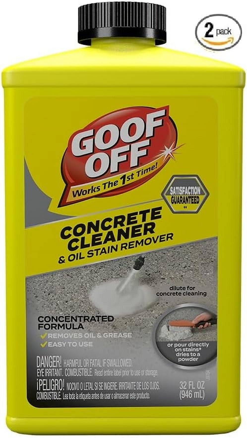 FG820 32OZ Goof Off, 32 OZ, Degreaser, Removes Embedded Oil from ...