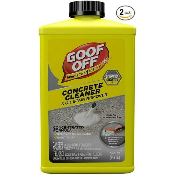 FG820 32OZ Goof Off, 32 OZ, Degreaser, Removes Embedded Oil from ...