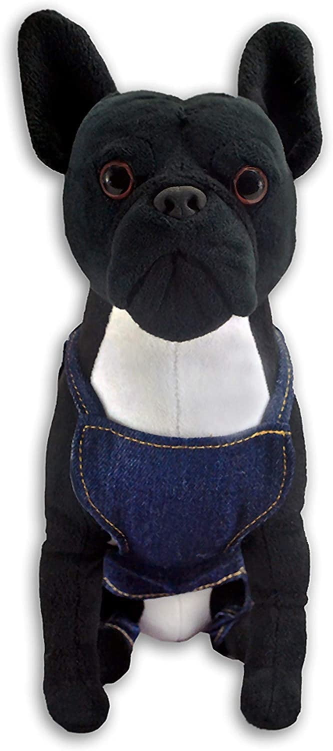 FGA MARKETPLACE French Bulldog Plush,13 inch Realistic Stuffed Animal ...