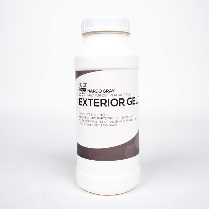 FGCI - 1 Quart Marine Grade Gel Coat for Boat Building, RV Restoration ...