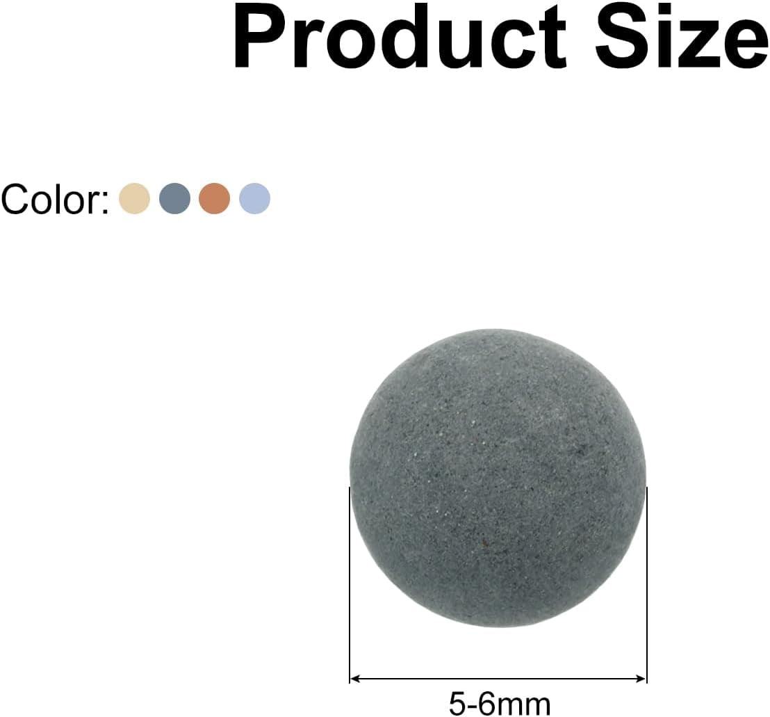 FGERFE-3 Packs Replacement Shower Head Bead 5-6mm Shower Filter Beads ...