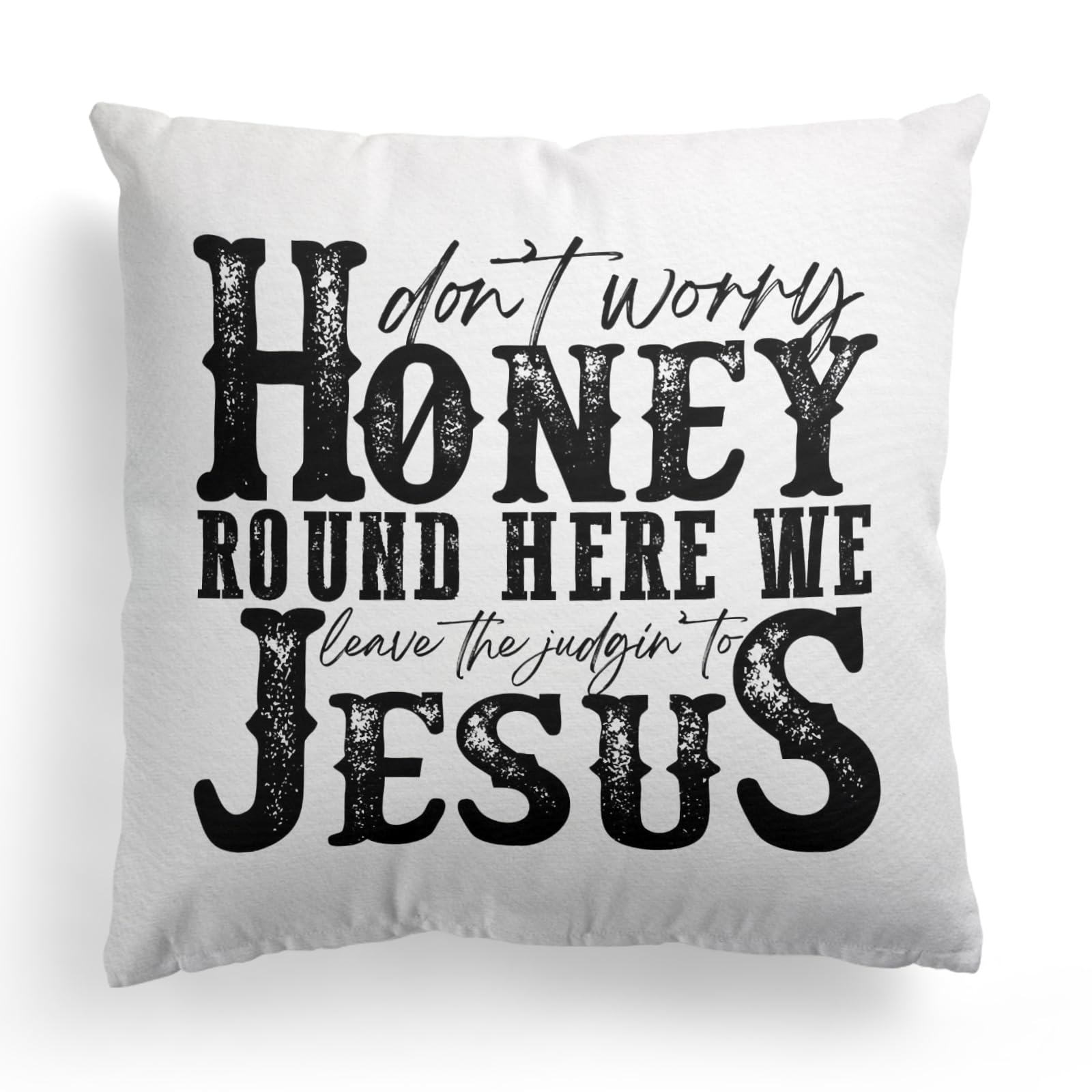 FGFK Retro Christian Pillow Covers 18x18, Faith Based Gifts, Religious ...