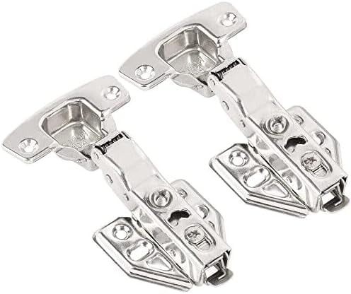 FGHV 50pcs Cabinet Door Hinges 1/2 Overlay Face Frame Padro Cabinet ...