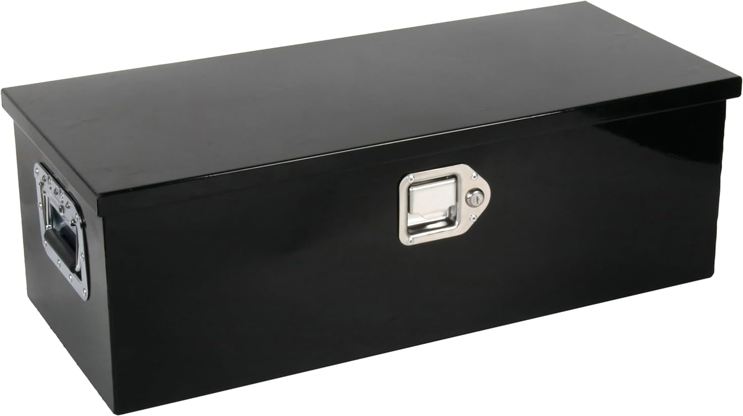 FGJQEFG 30 Inch Black Aluminium Tool Box for Truck Bed Trailer Pickup ...