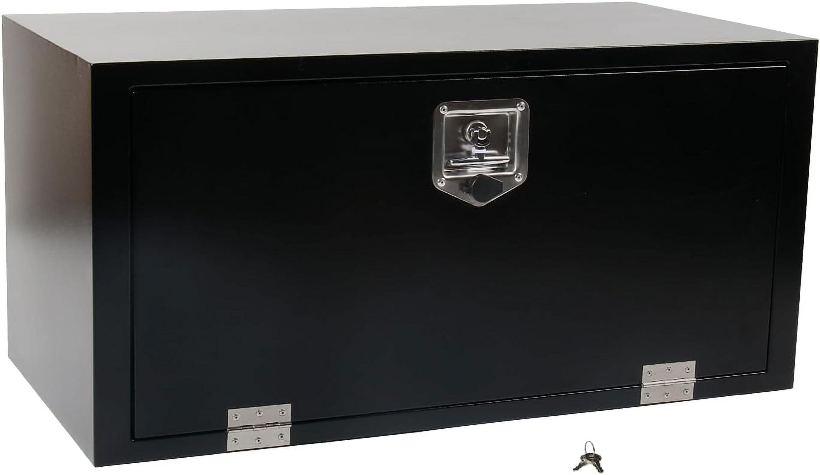 FGJQEFG 36 Inch Steel Trailer Box Truck Tool Box for Trucks Beds RV ATV ...