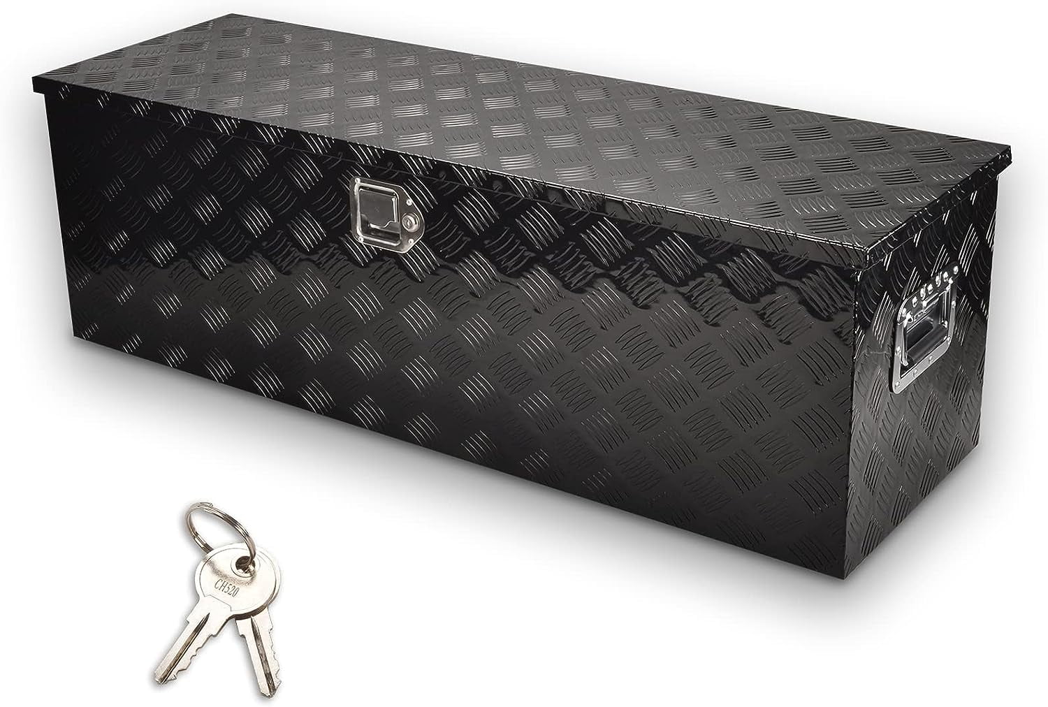 FGJQEFG 48 Inch Aluminum Underbody Toolbox Truck Bed Tool Box Trailer ...