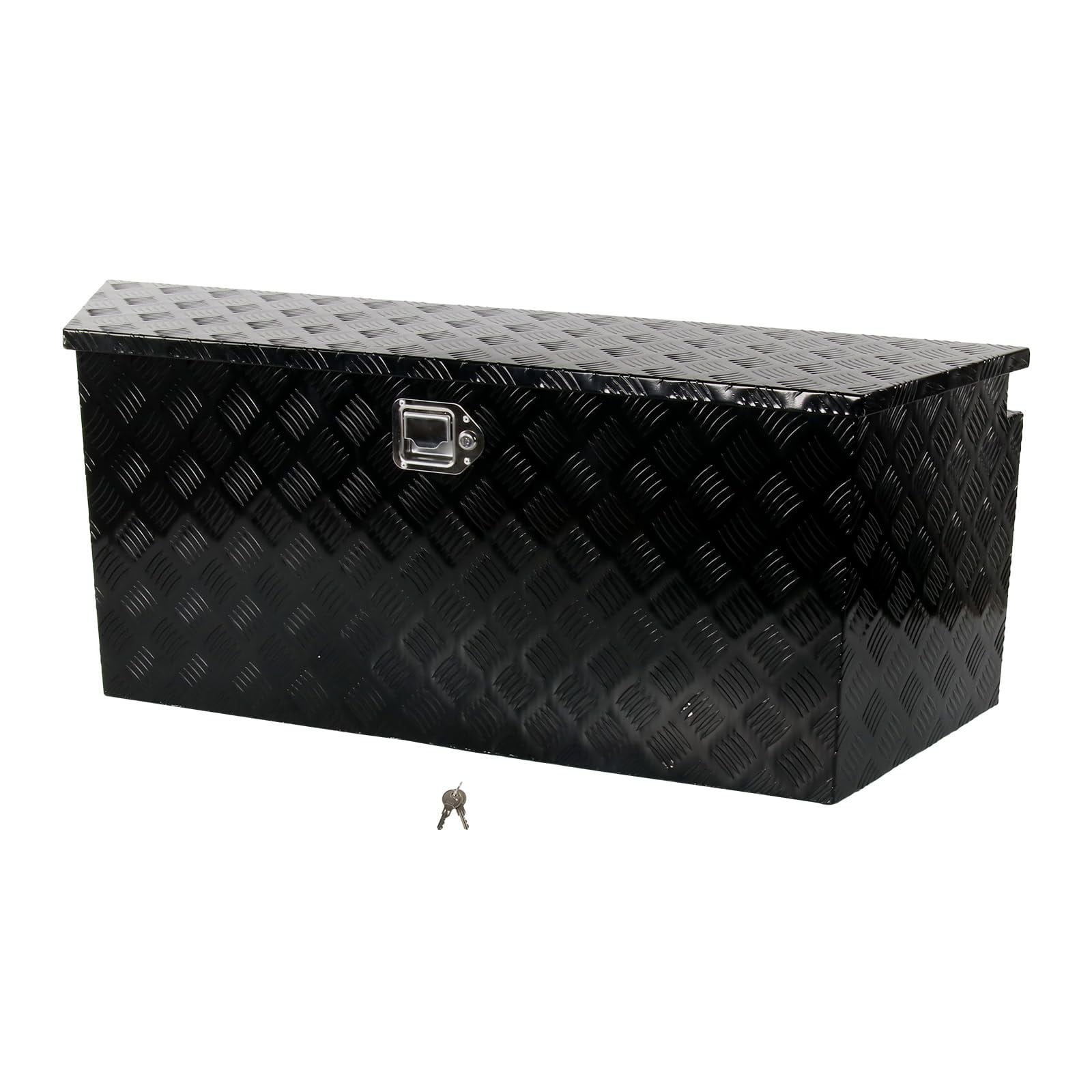 FGJQEFG 49 Inch Aluminum Trailer Tongue Tool Box - Full Size ...