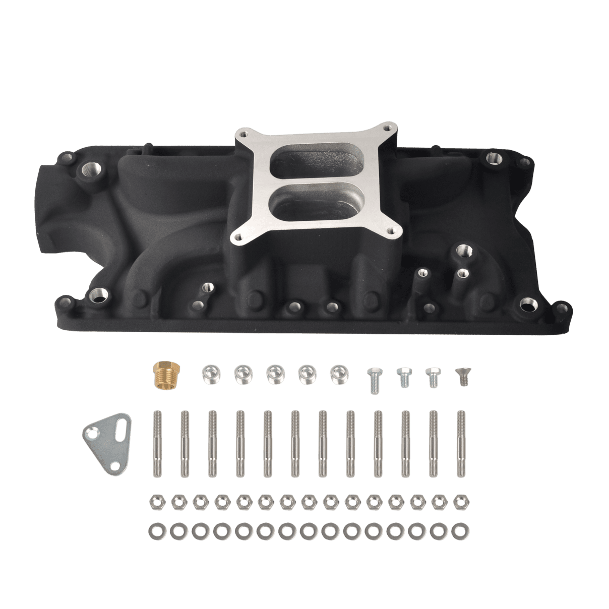 FGJQEFG Aluminum Intake Manifold Compatible with Small Block Ford SBF ...