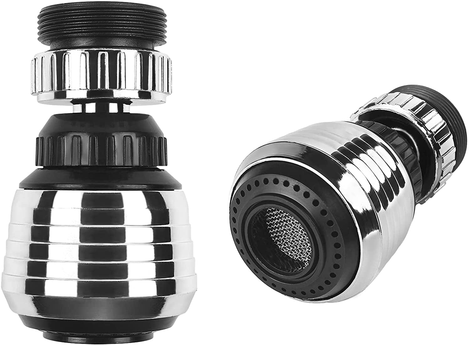 FGLHS Kitchen Sink Faucet Aerators, 2 Pack 360 ° Swivel Faucet Aerator ...