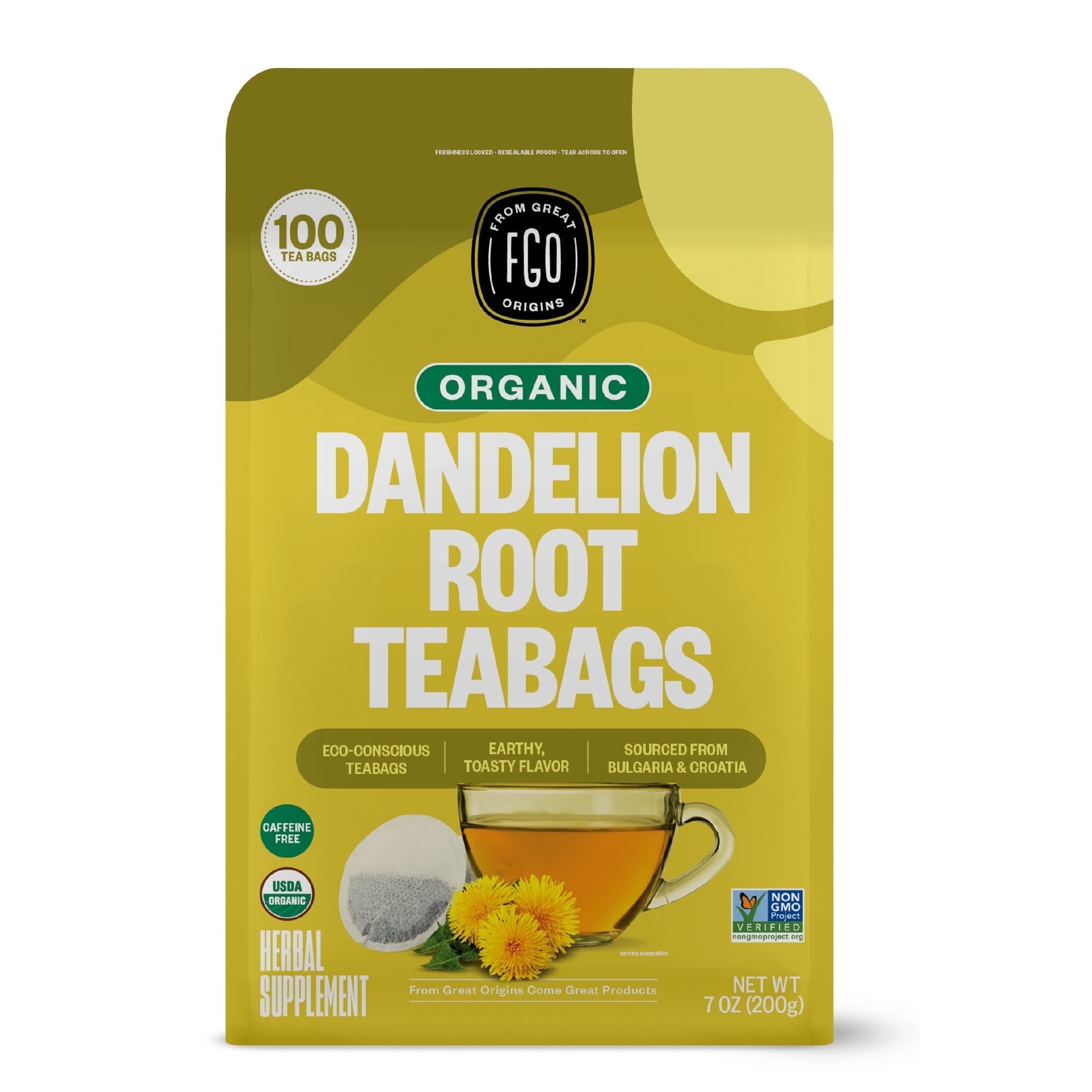 Walmart Black Friday Deals 2025 - FGO Organic Dandelion Root Tea Bags ...