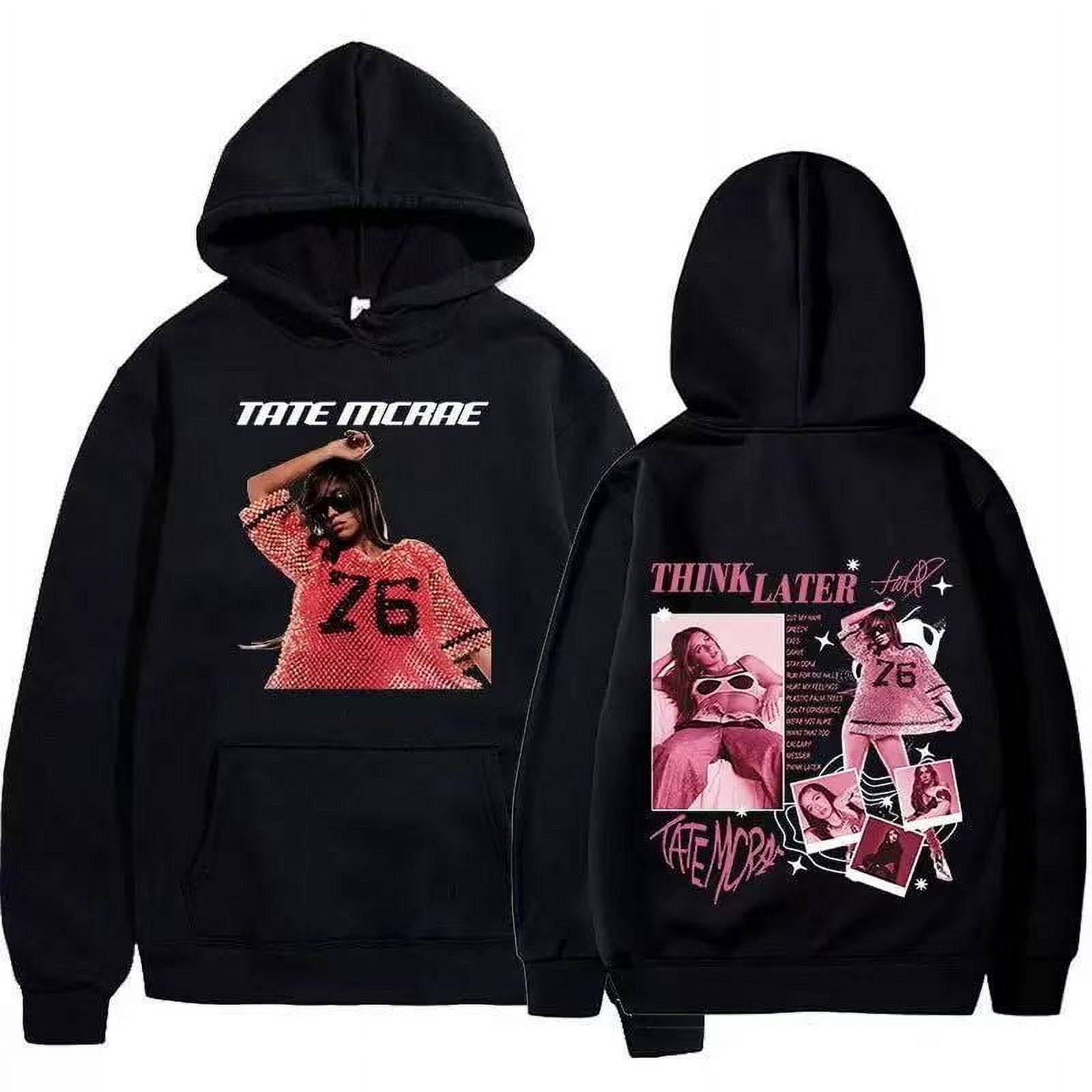 FGRSGHACVN Tate McRae Think Later World Tour Hoodies New Logo Merch ...
