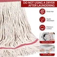 FGTHBF-MATTHEW CLEANING Heavy Duty Mop Head Commercial Replacement for ...