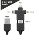 FGTHBF-MMMC-SP SmartSync 4-in-1 USB-C, Mini USB, Mini B & Micro USB to ...