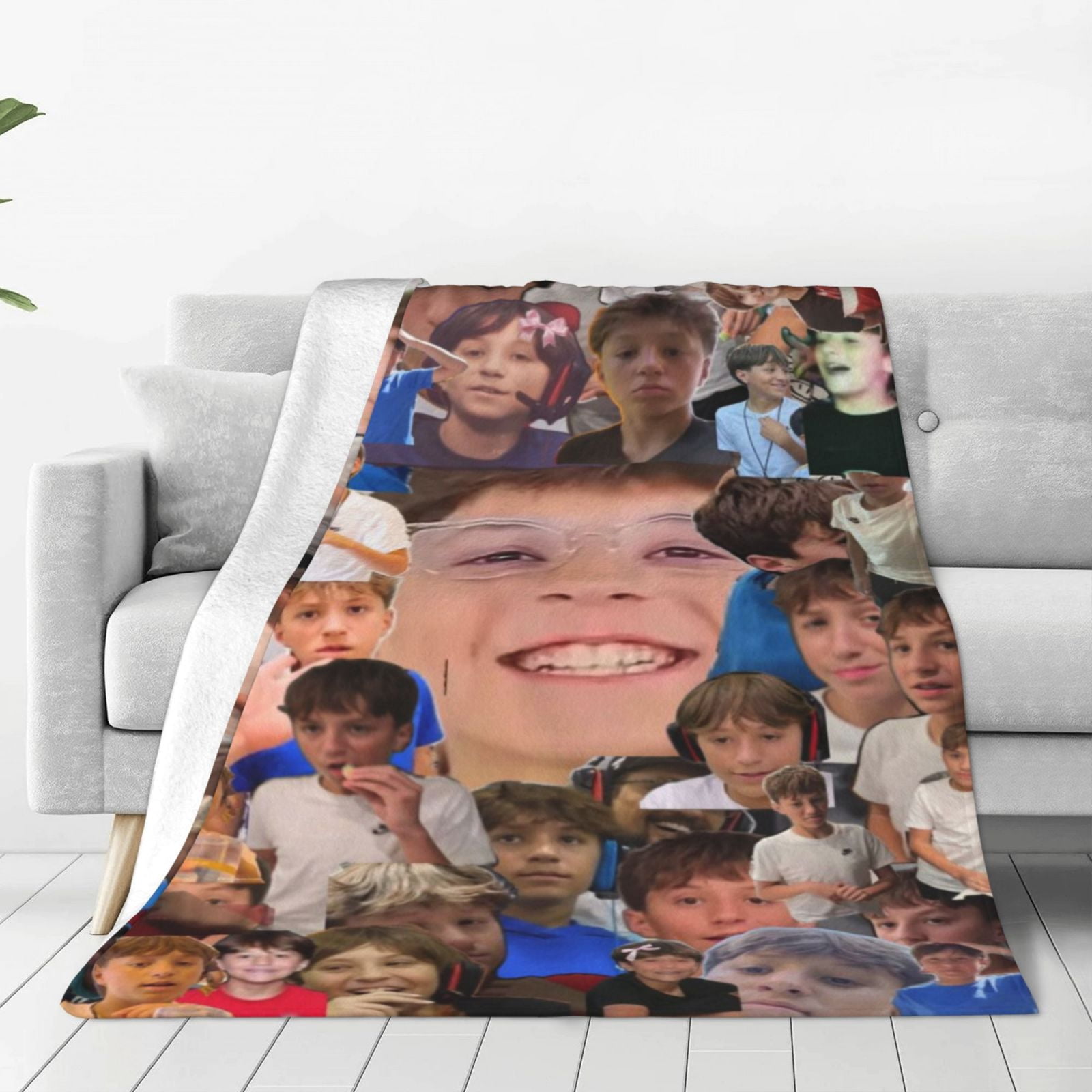 FGTeeV Blanket Air Conditioning Blanket Quilt Cartoon Plush Throw for ...