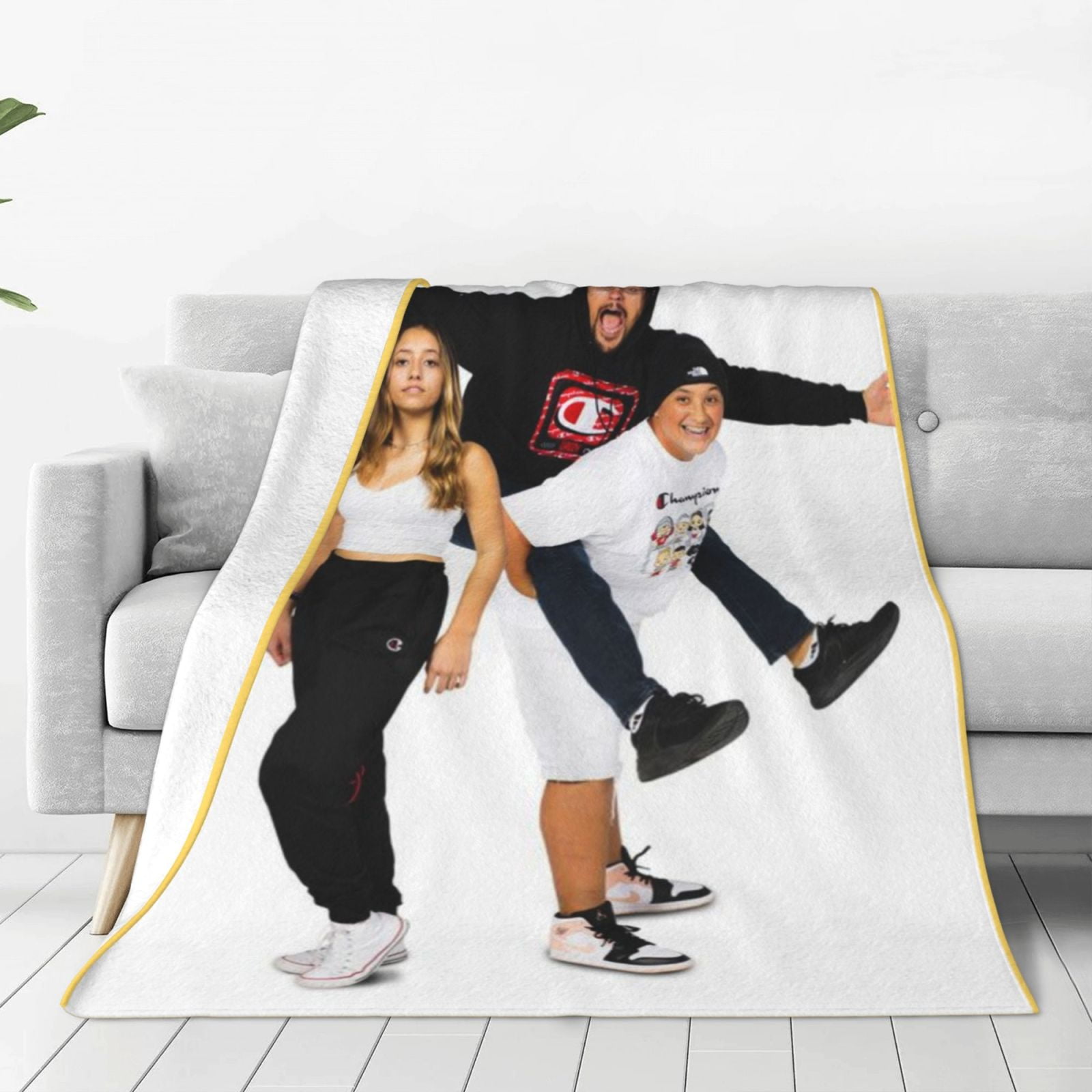 FGTeeV Blanket Air Conditioning Blanket Quilt Cartoon Plush Throw for ...