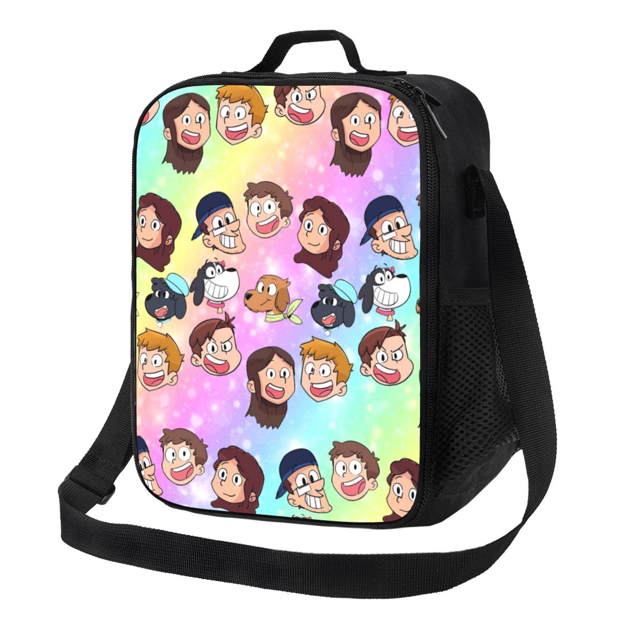 FGTeeV Faces Lunch Bag Portable Tote Bag Insulated Lunch Box Picnic ...