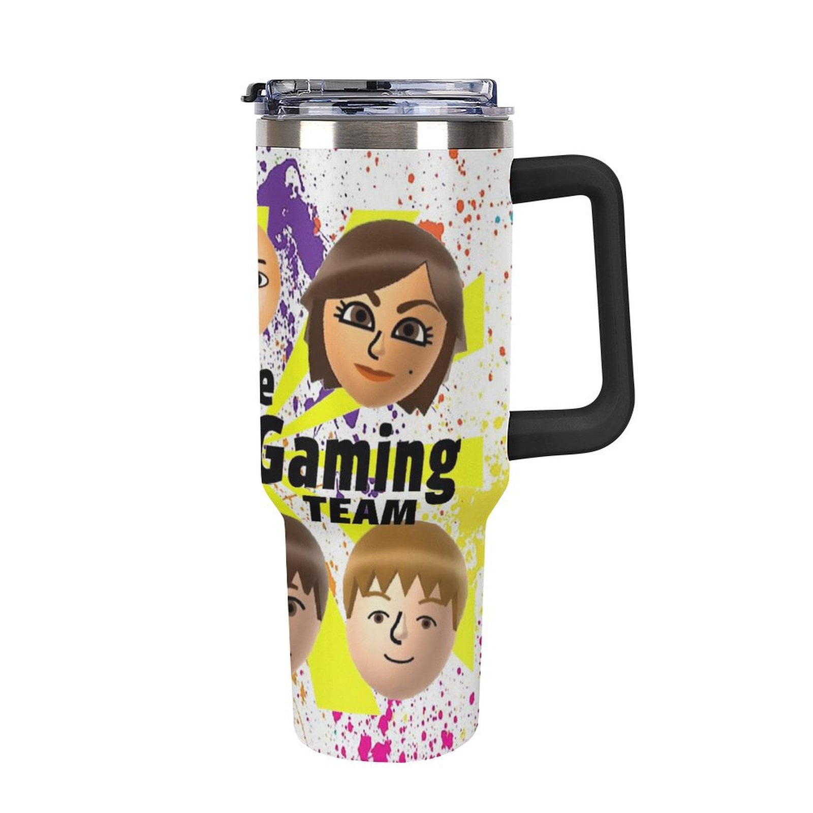 FGTeeV Family Game Team Car Cup Tumbler with Handle & Straw 40Oz ...