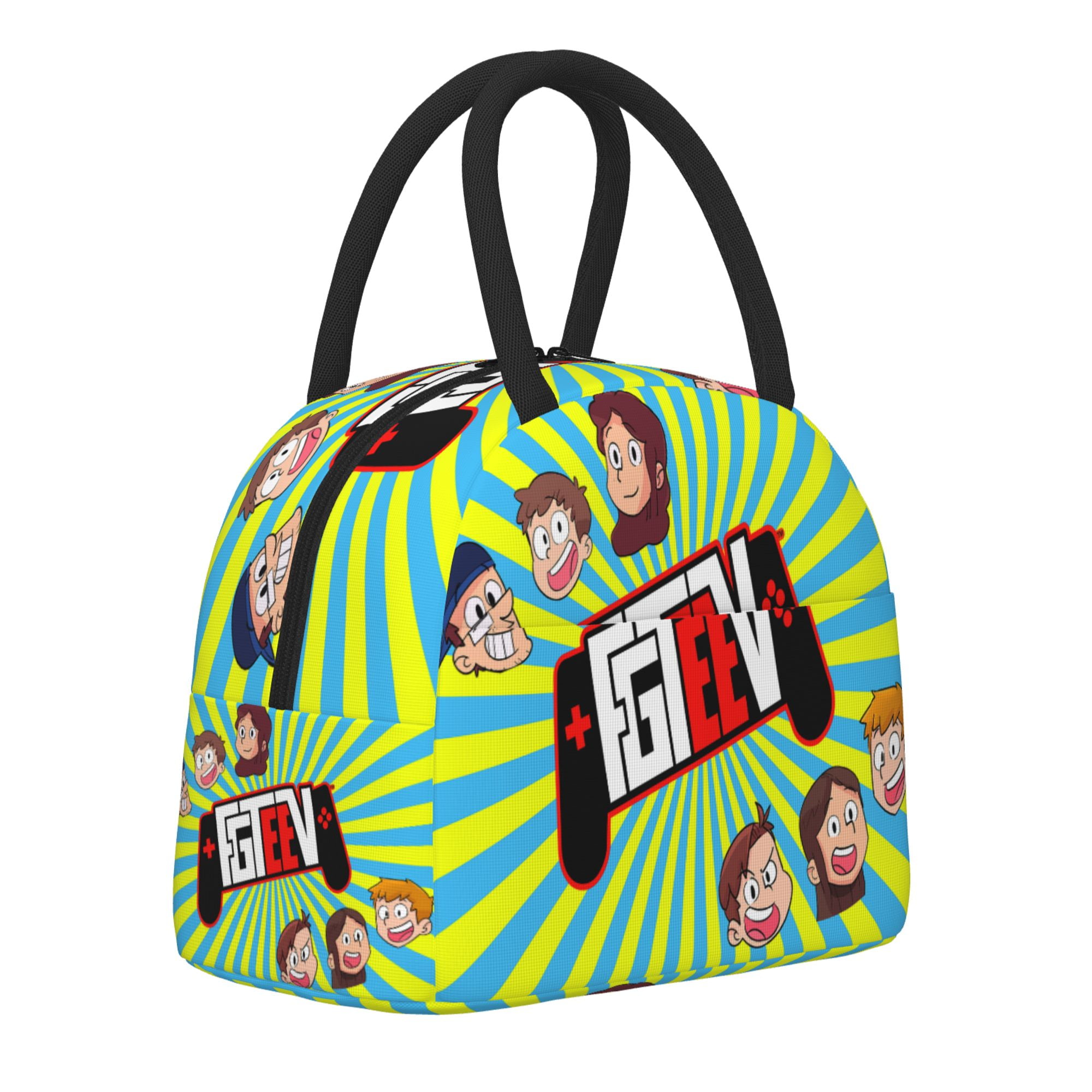 FGTeeV Family Large Capacity Lunch Bag Portable Tote Bag Insulated ...