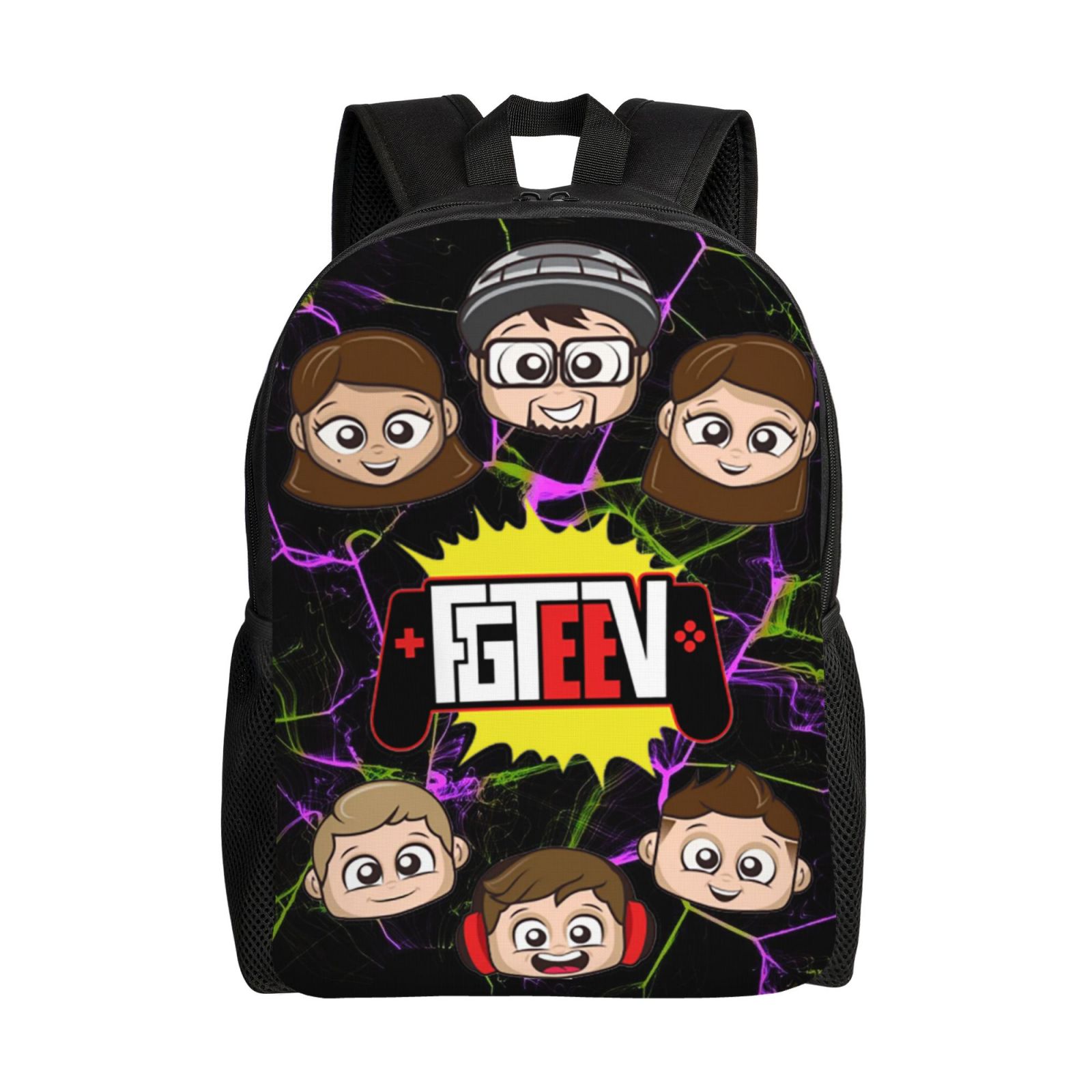 FGTeeV Famlily Backpack Large Capacity Portable Backpack Lightweight ...