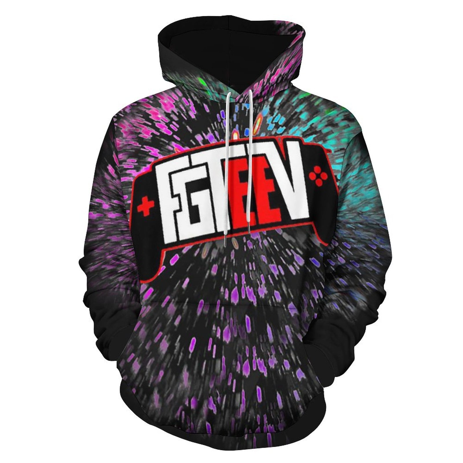 FGTeeV Logo Adult Sweater Pullover Hoodie 3D Printed Loose Hooded Long ...