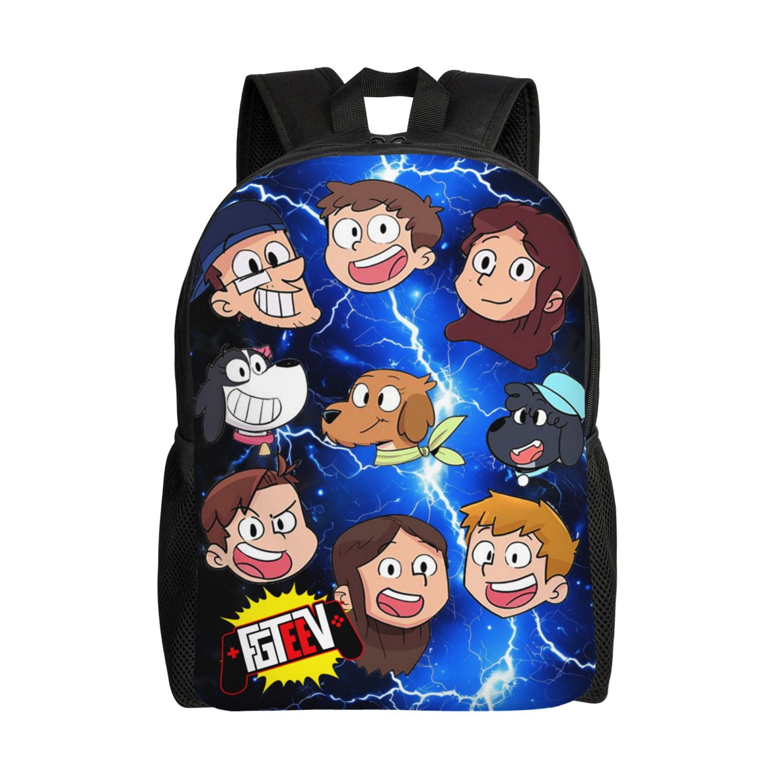 FGTeeV Logo Backpack Large Capacity Portable Backpack Lightweight ...