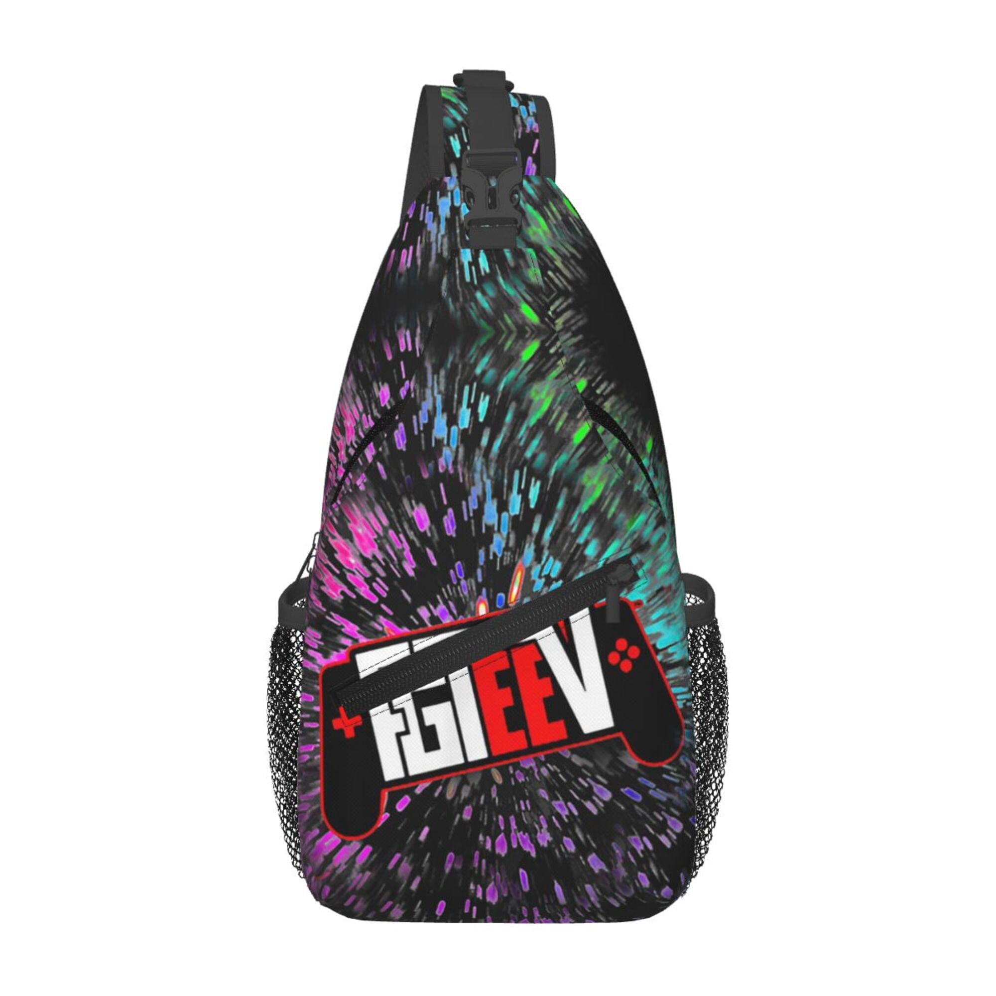 FGTeeV Logo Crossbody Shoulder Bag Backpack Sling Cross Chest Bag ...