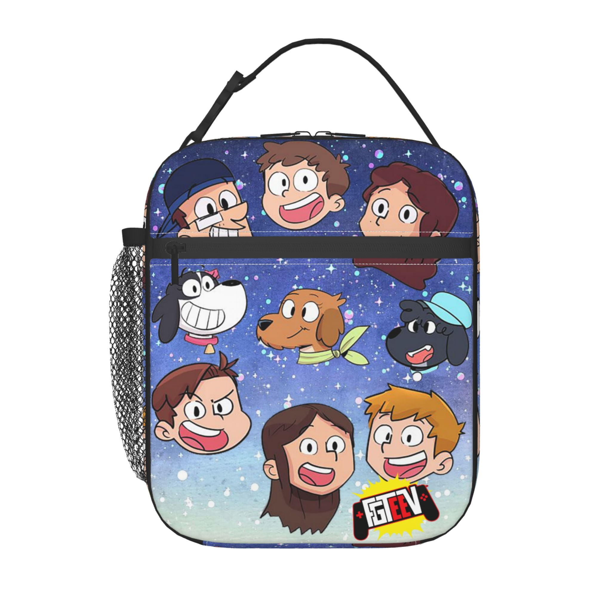 FGTeeV Logo Lunch Bag Portable Tote Bag Insulated Lunch Box Picnic ...