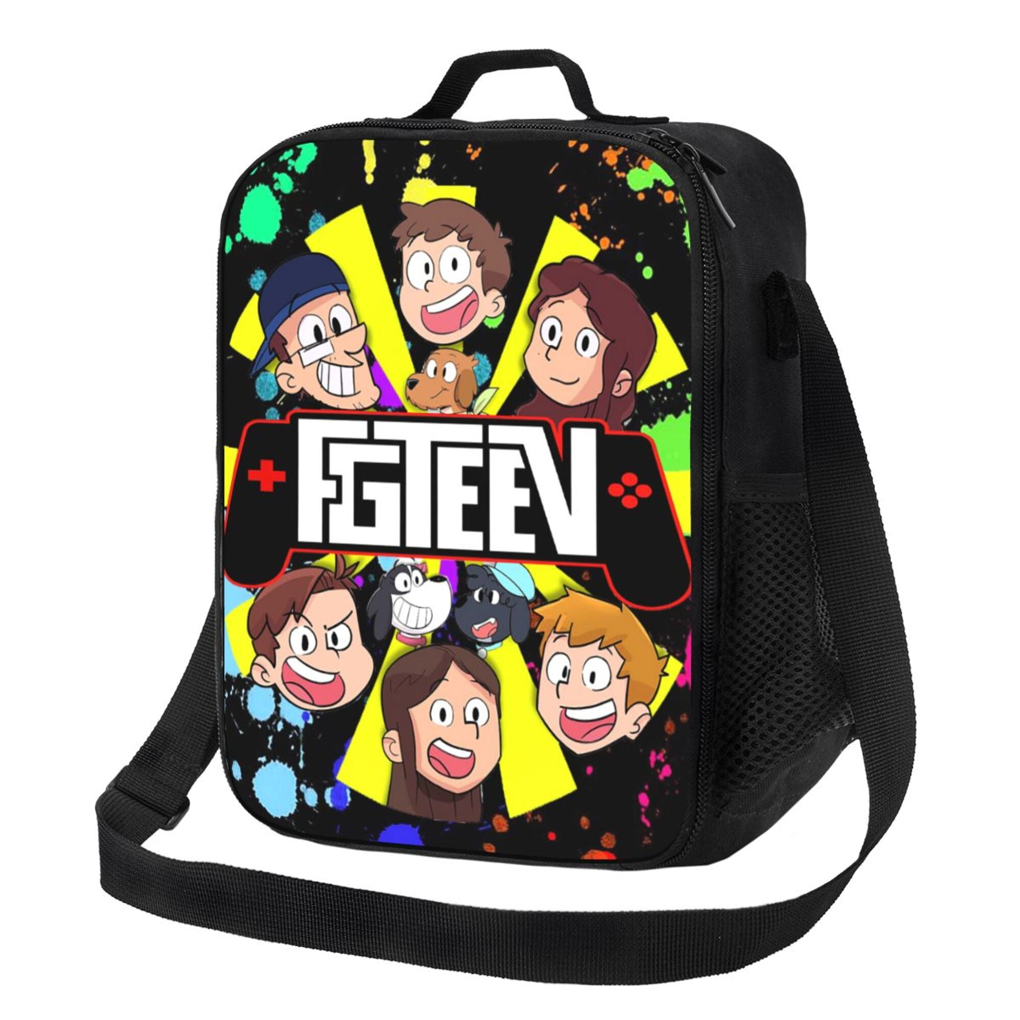 FGTeeV Lunch Bag Portable Tote Bag Insulated Lunch Box Picnic Beach ...