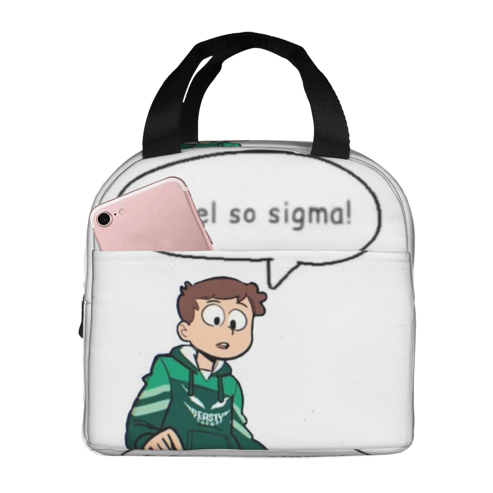 FGTeeV Lunch Bag Trendy Cartoon Lunch Box Portable Reusable Insulated ...