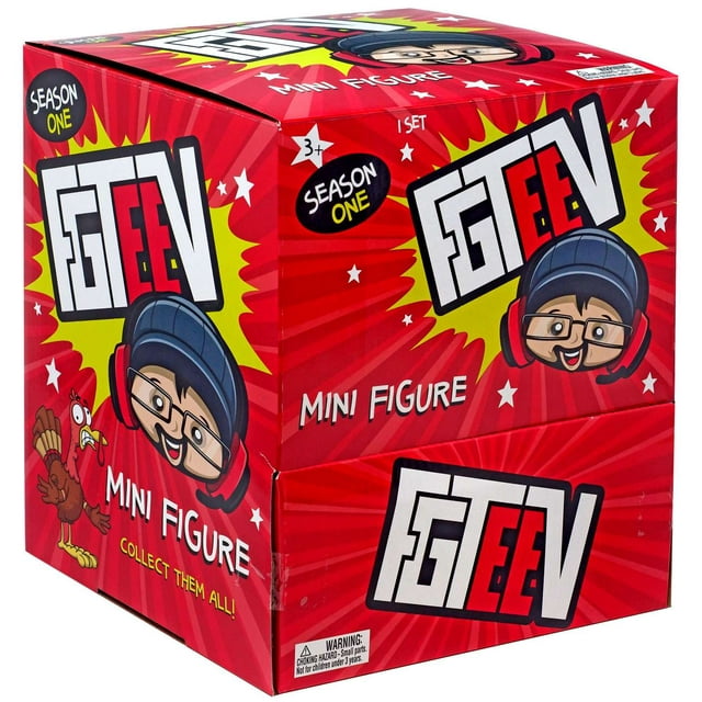 Bonkers Toys FGTeeV Season 1 Foil Bag Mystery Figure Box, 24 Packs ...