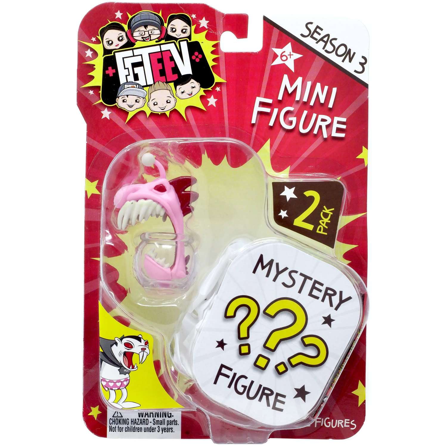 FGTeeV Season 3 Raging Blobbyfish & Mystery Action Figure 2-Pack ...