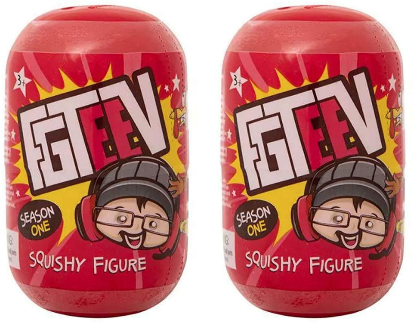 FGTeeV Squishy Action Figures Season 1, 2-Pack - Walmart.com
