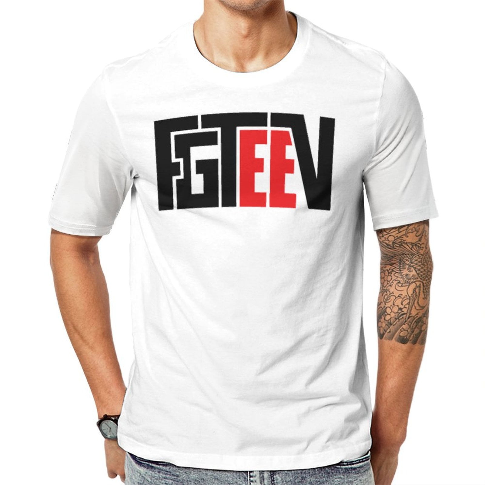 FGTeeV T-Shirt for Men Women, Unisex Crew Neck Tee, Casual Short Sleeve ...