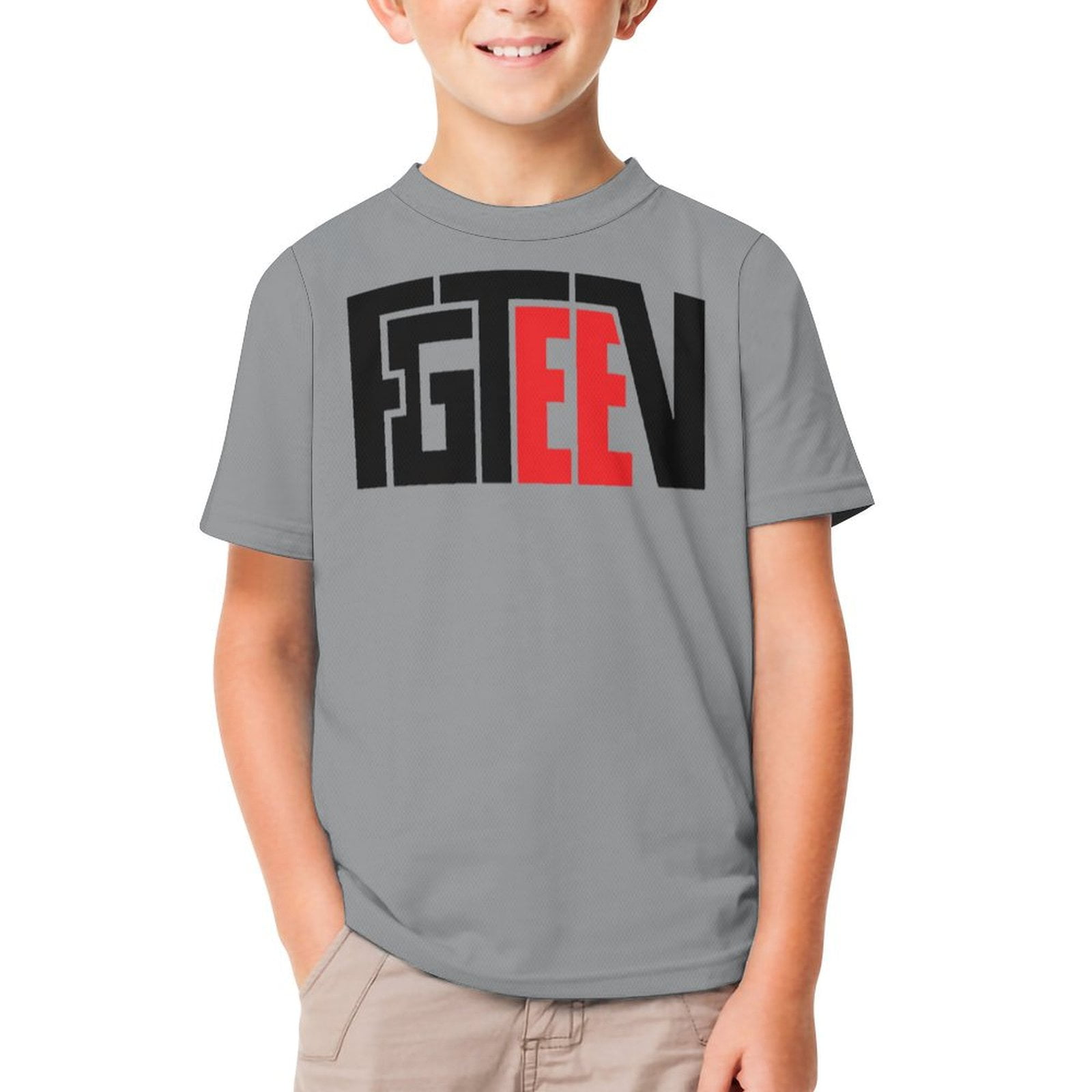 FGTeeV T-Shirts for Boys Girls, Kids 3D Print Short Sleeve, Unisex Crew ...