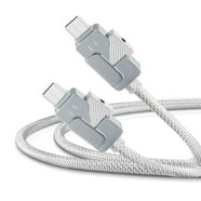 Ventev Chargesync Alloy USB C to Apple Lightning Cable 10ft White ...