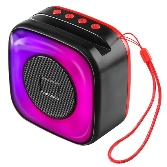 Biconic Bluetooth Fabric Round Speaker, Portable, Small, Wireless, Work ...