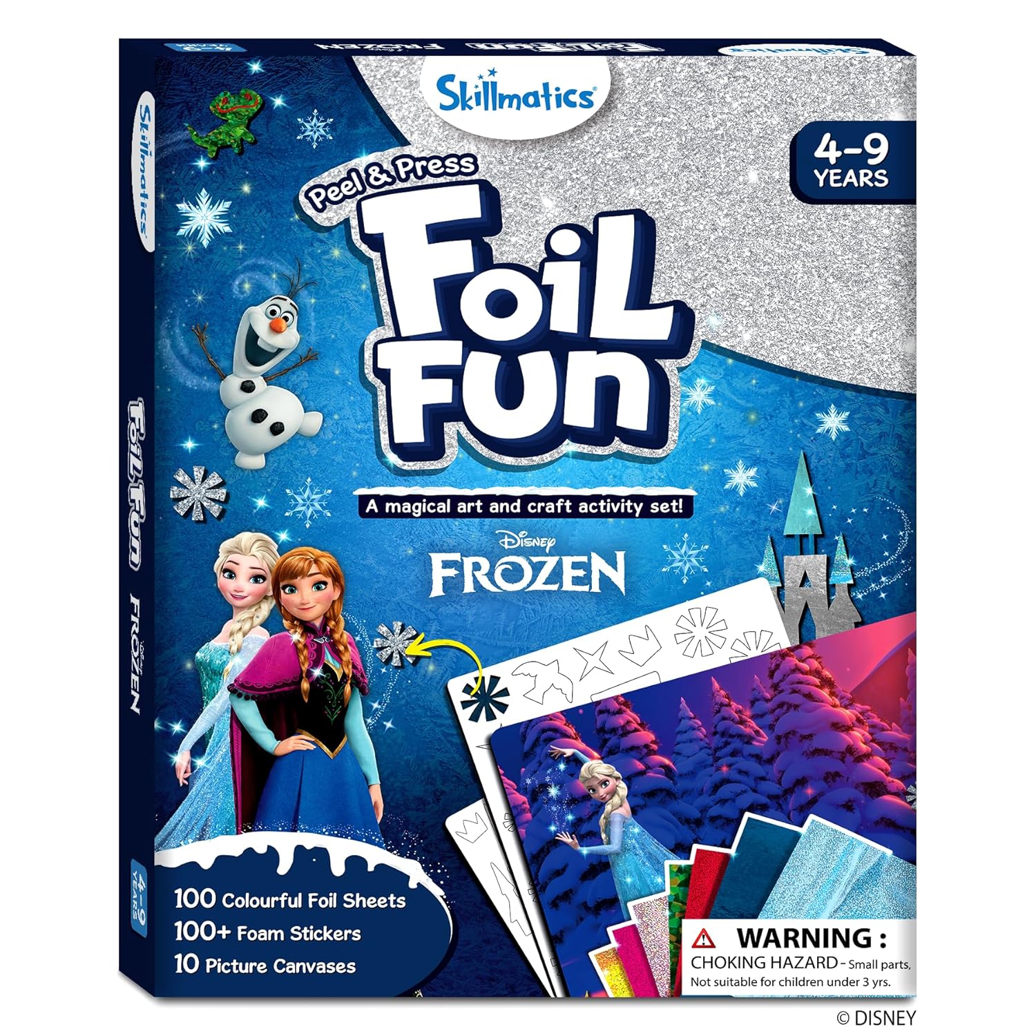 FH Foil Fun - Disney Frozen, No Mess Art for Kids, Craft Kits, DIY ...