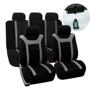 FH Group Beige Universal Seat Covers Full Set for SUV Car with Front ...