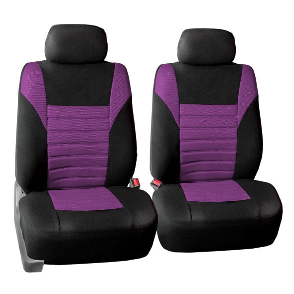 FH Group Car Seat Covers Premium 3D Air Mesh w/ Removable Headrest ...