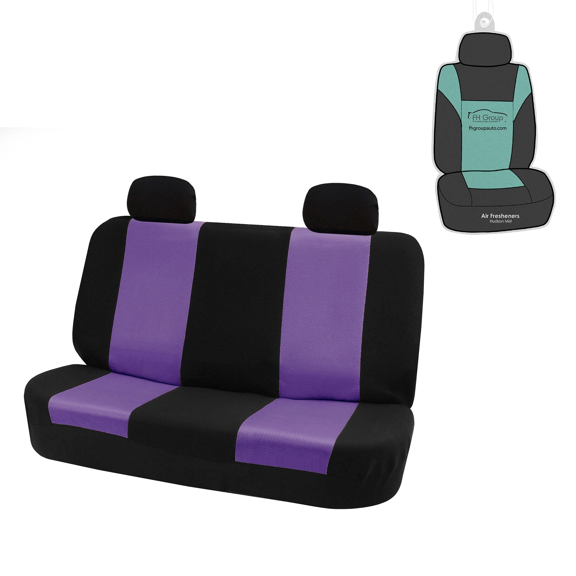 FH Group Classic Cloth Car Seat Cover - Purple Covers - Walmart.com