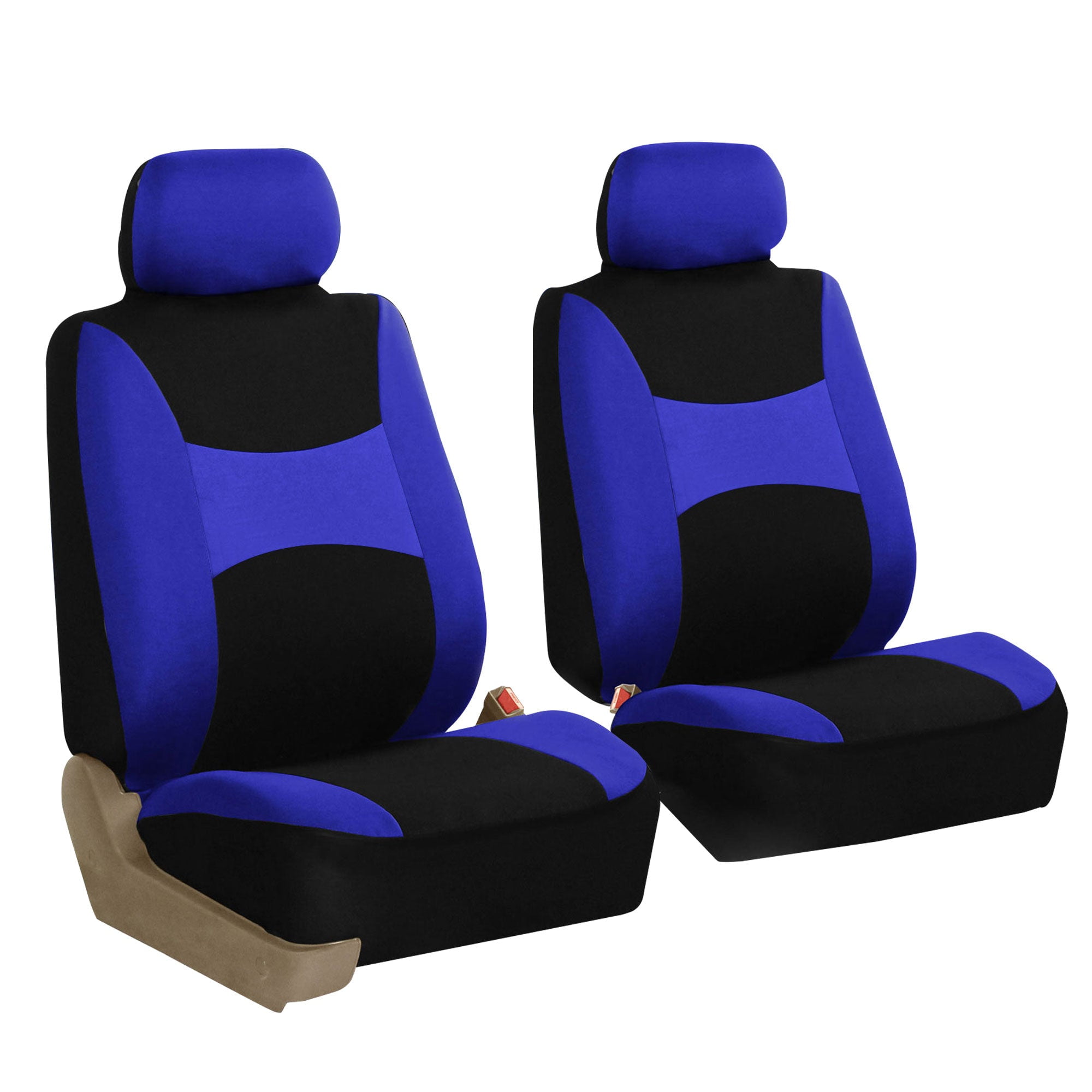FH Group Light & Breezy Flat Cloth Car Seat Cover Set For Car Truck SUV ...