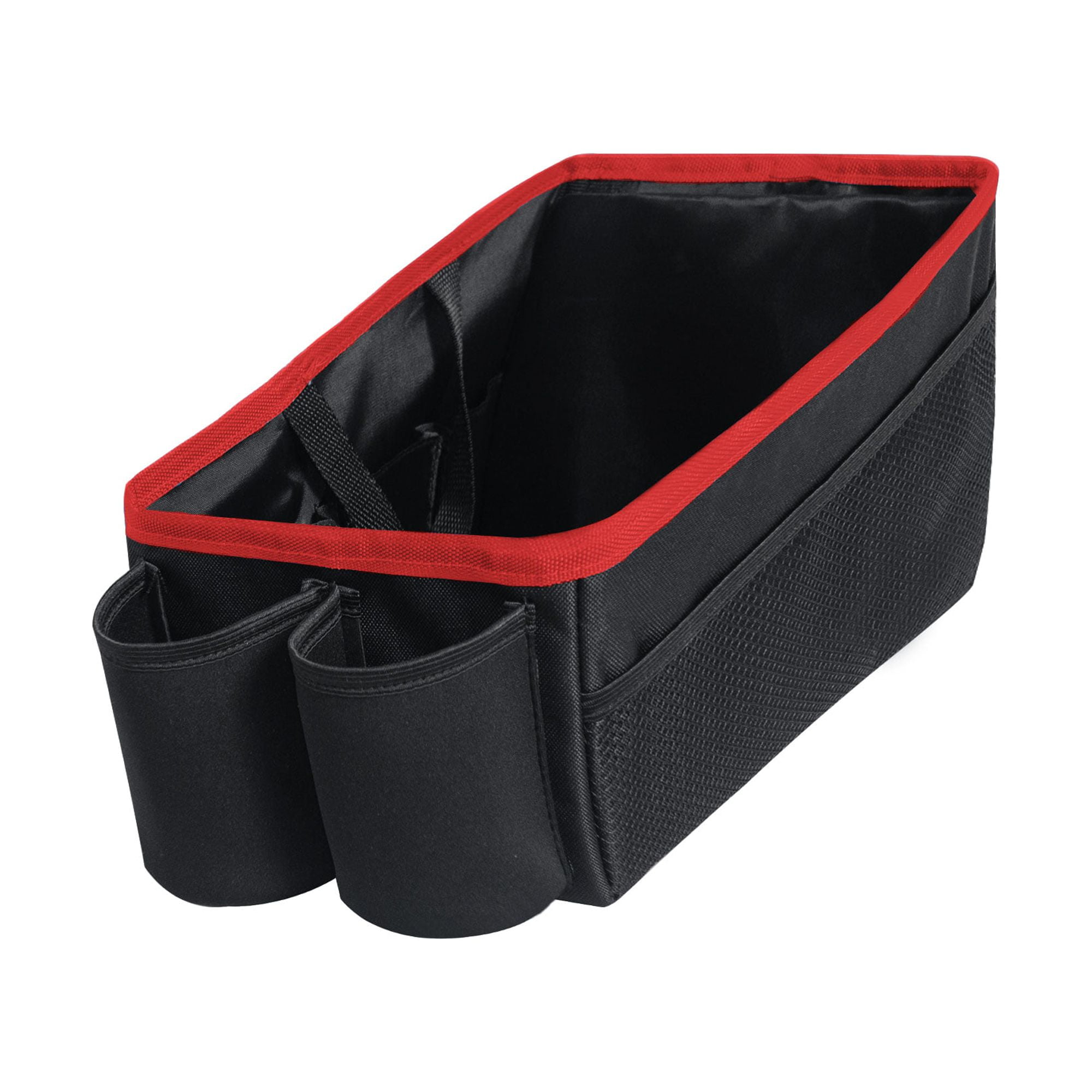 FH Group Multi-Use Tote Car Organizer with Cup Holders Universal Fit ...