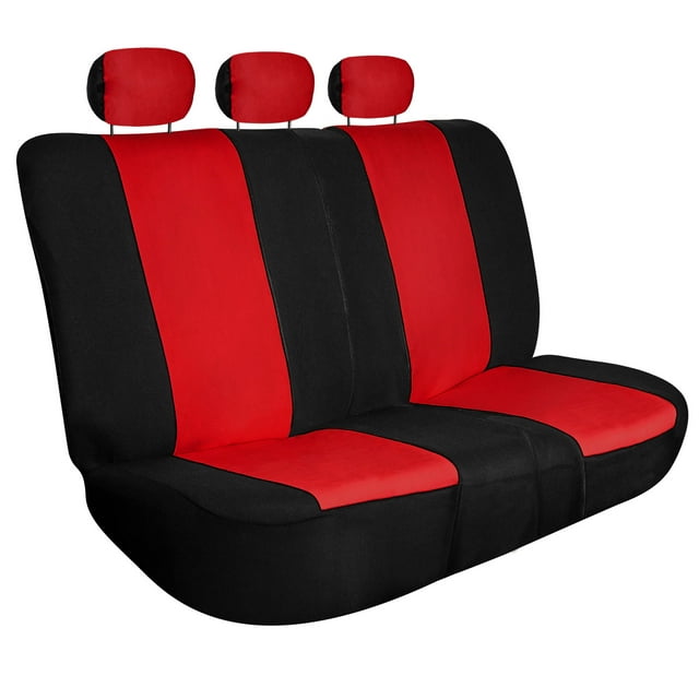 FH Group Multifunctional Cloth Seat Covers For Car Truck SUV Van - Rear ...