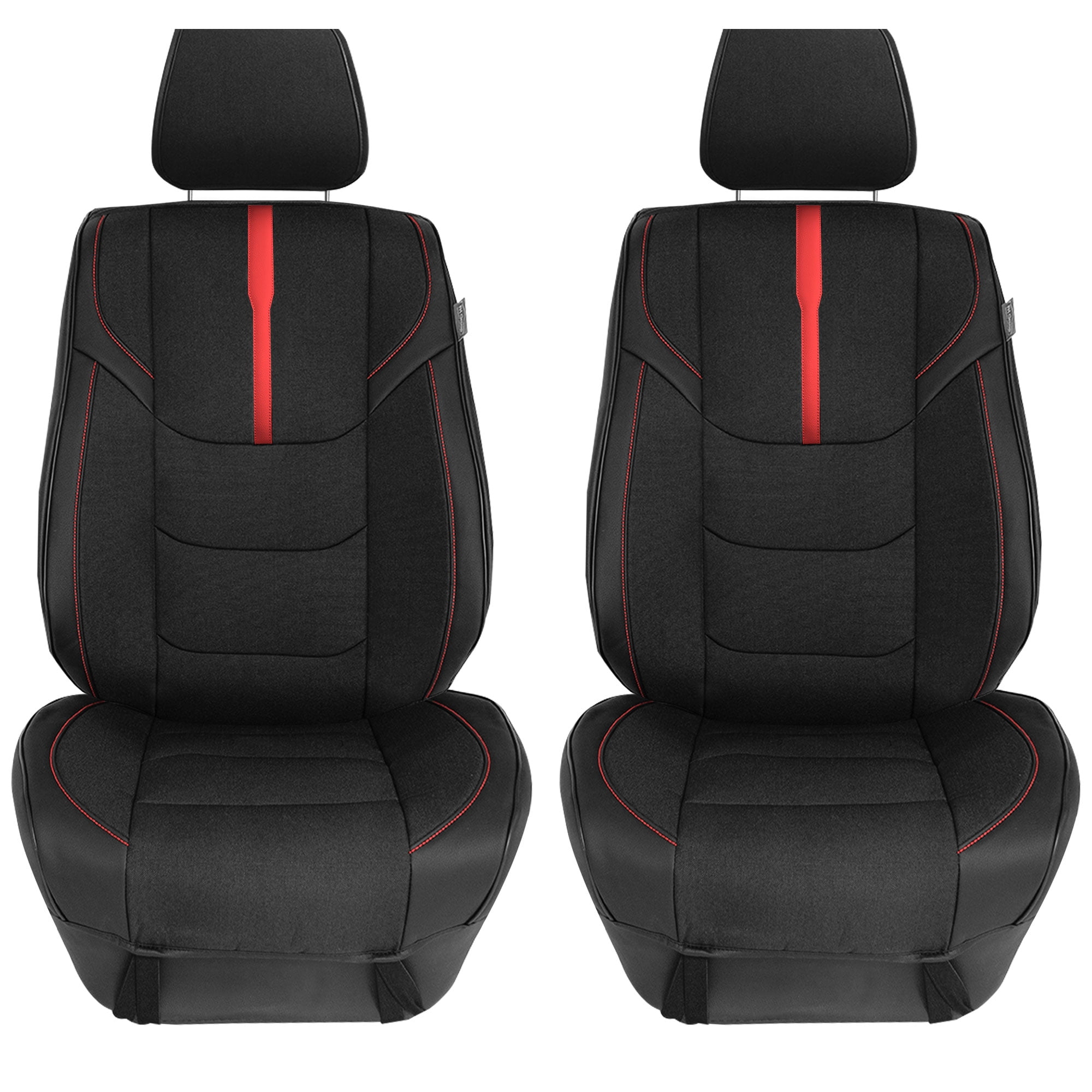 FH Group Universal Fit Faux Leather Car Seat Covers, Low Back Seat for ...
