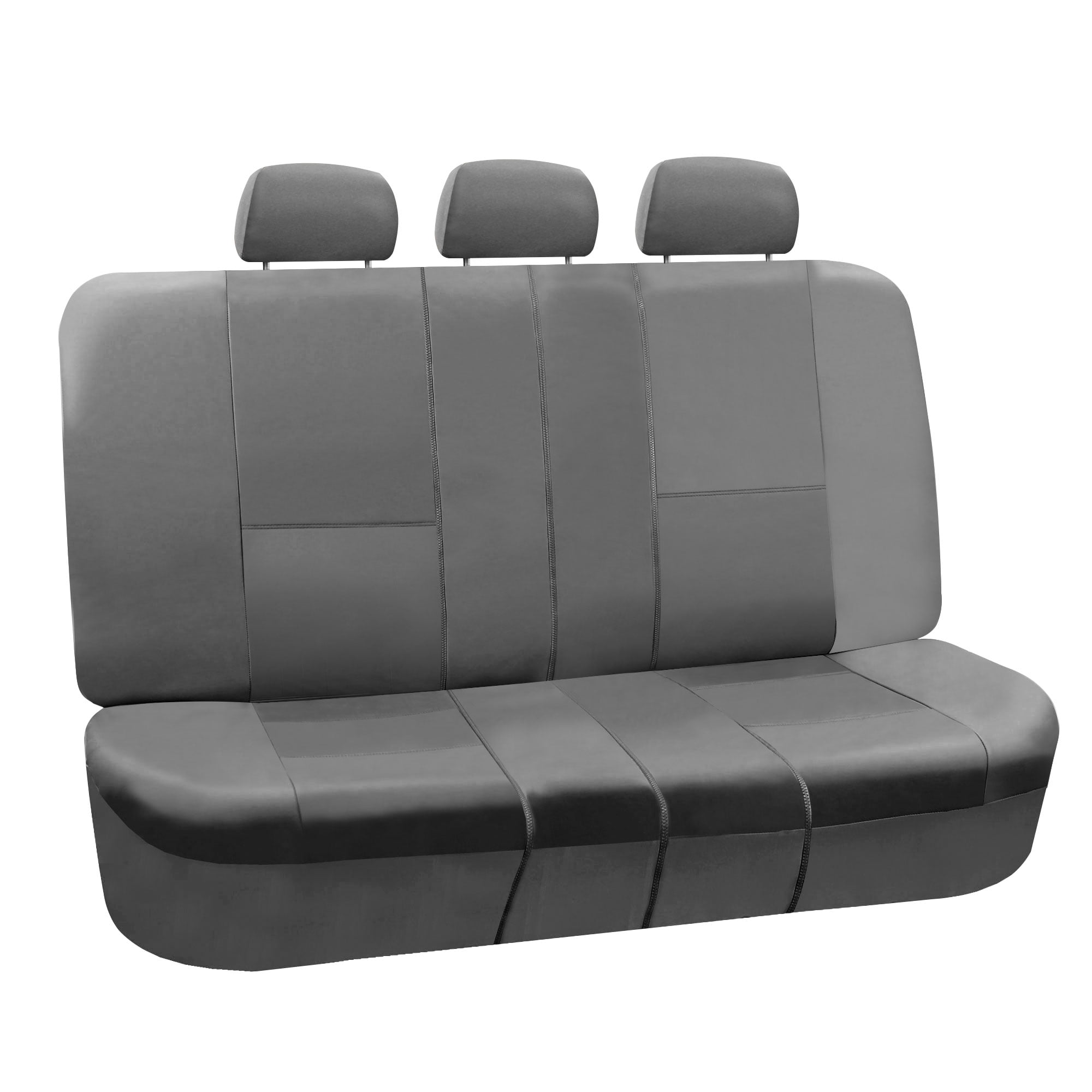 FH Group Universal Fit Faux Leather Car Seat Covers, Waterproof Rear ...