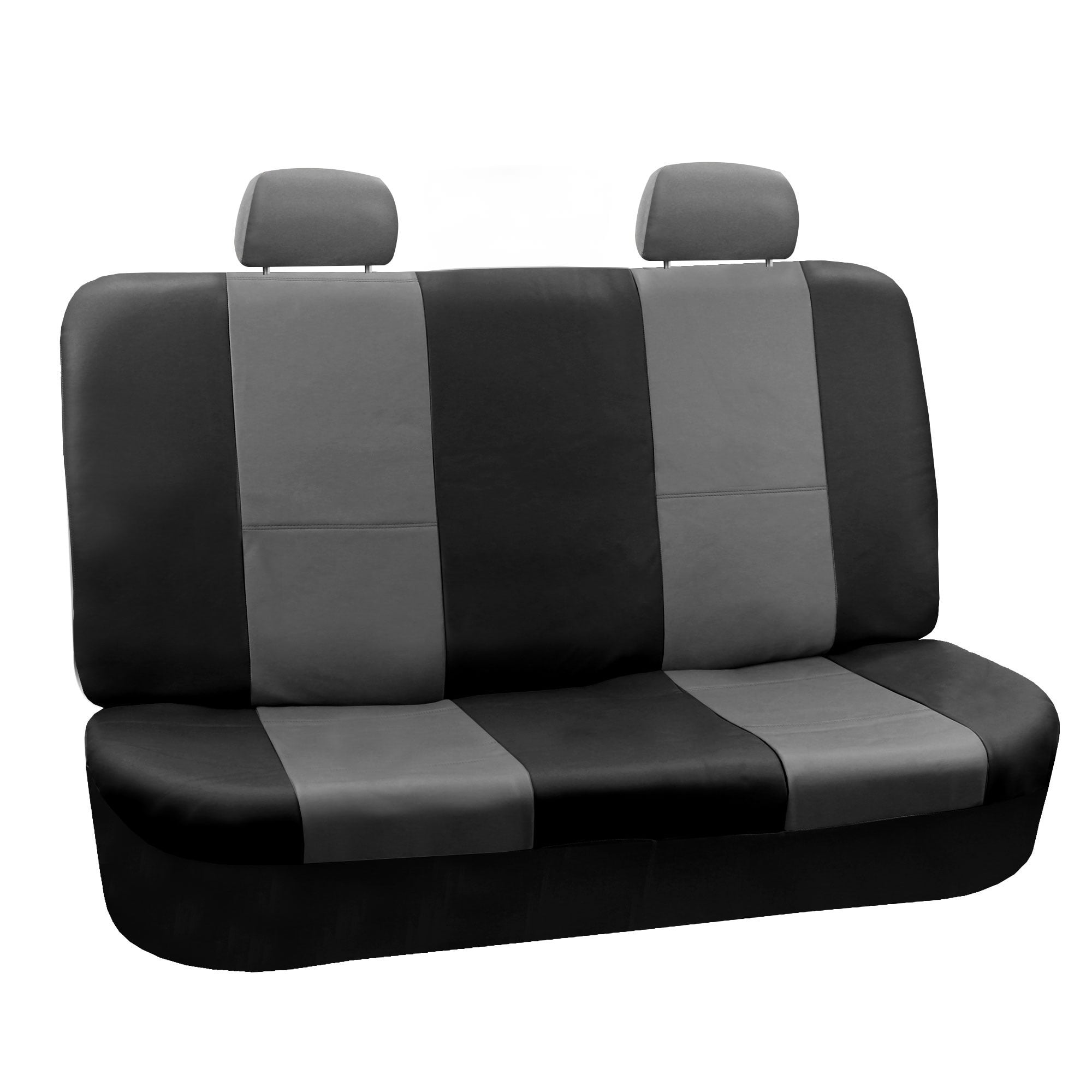 FH Group Universal PU Leather Seat Covers For Car Truck SUV Van - Rear ...