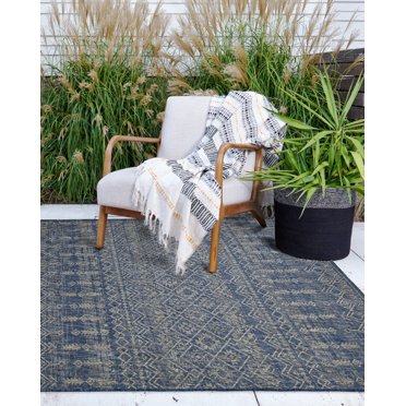 FH Home Outdoor Rug - Reversible - Indoor Use, Kids Room, Mudroom ...