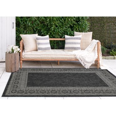 Nourison Easy Care Outdoor Ivory/White 2' x 4' Area Rug (2x4) - Walmart.com