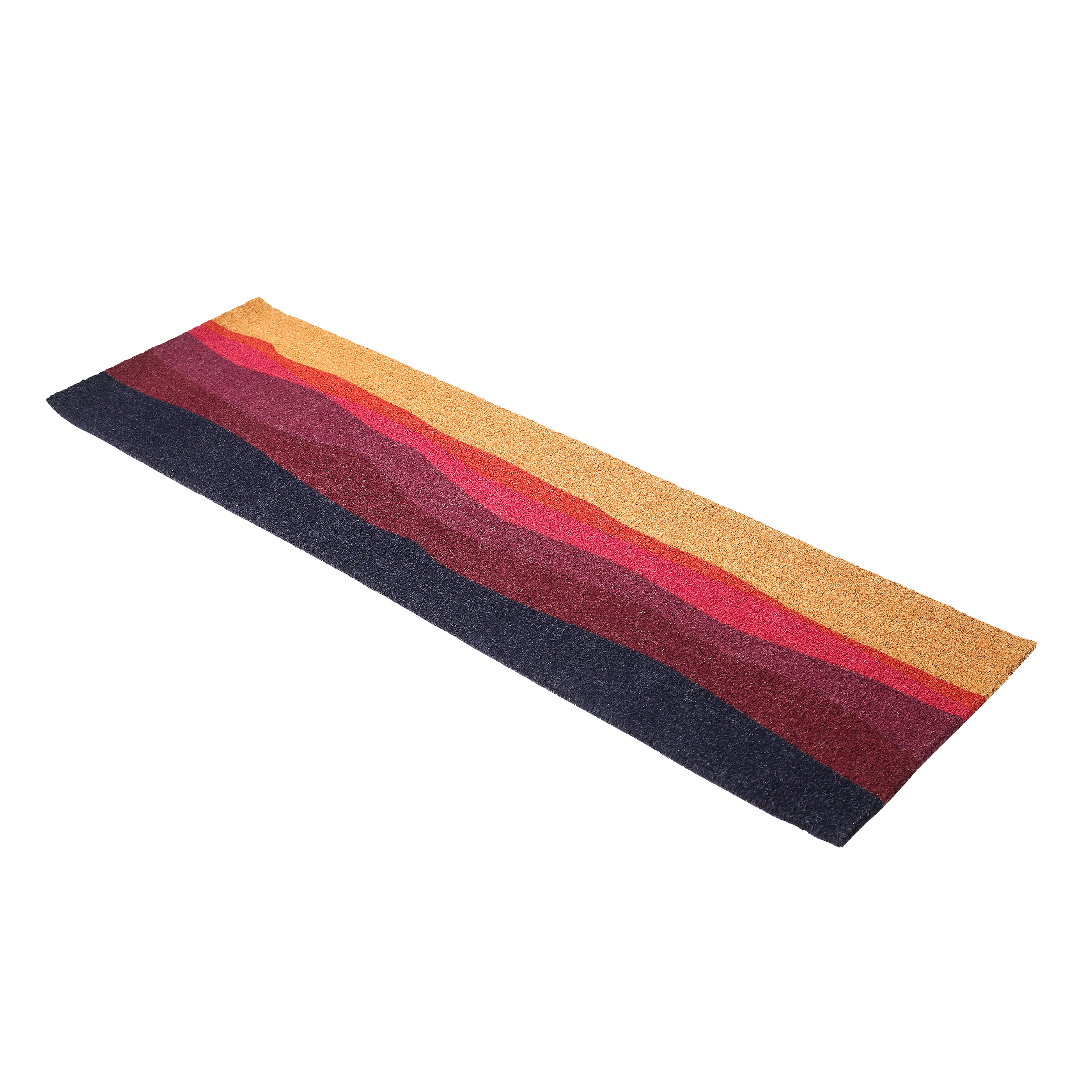FH Home Geometric Abstract Nature Non Slip Doormat Thin - Handwoven ...